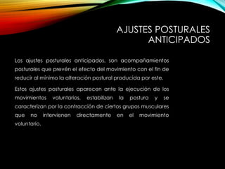 postura y equilibrio | PPTX