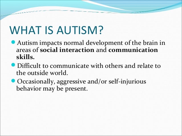 what-is-autism