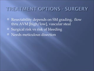 Cerebral Avm – Treatment Modalities | PPT