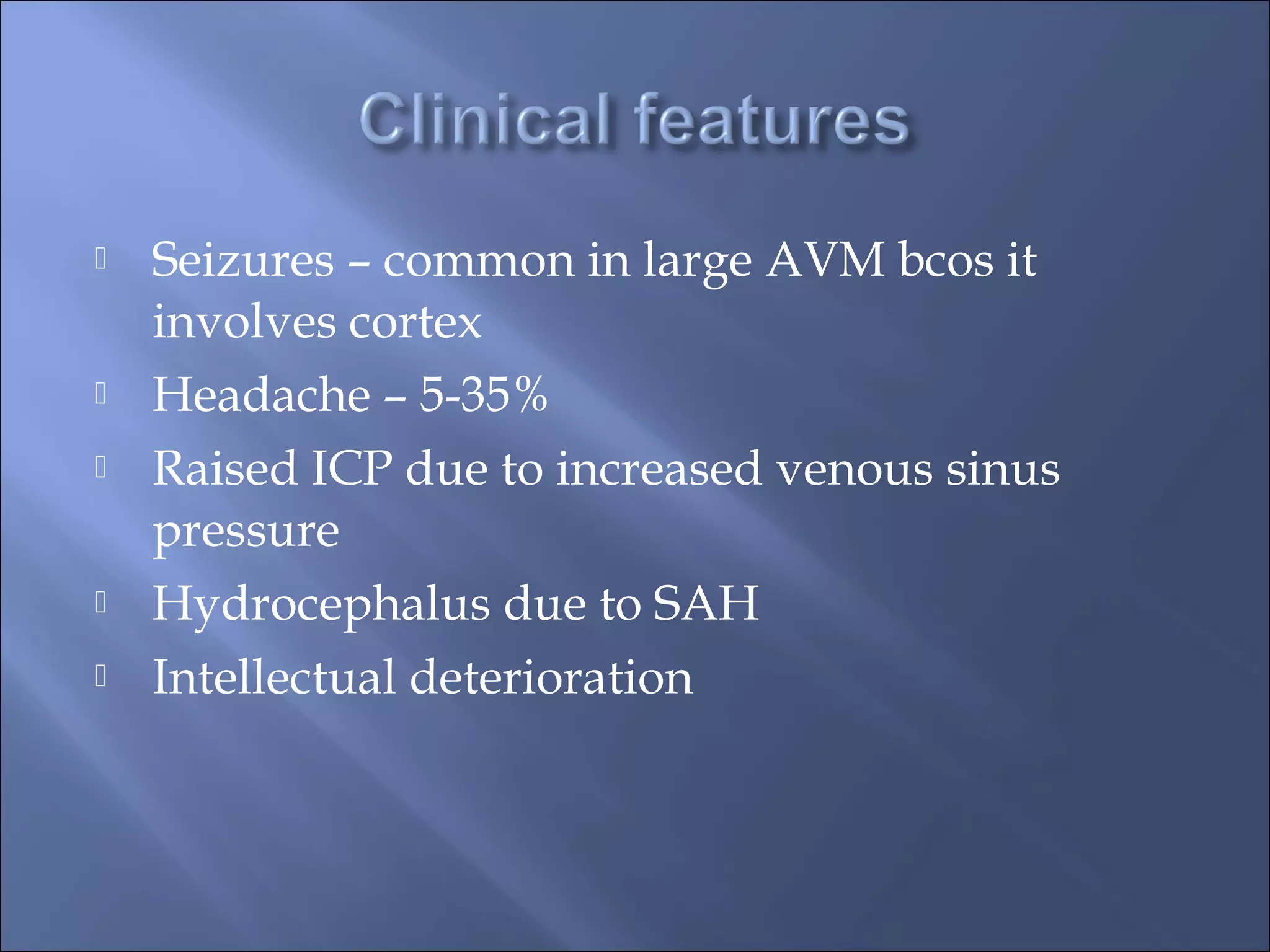Cerebral avm-treatment-modalities.dr tomasz skaba | PPT