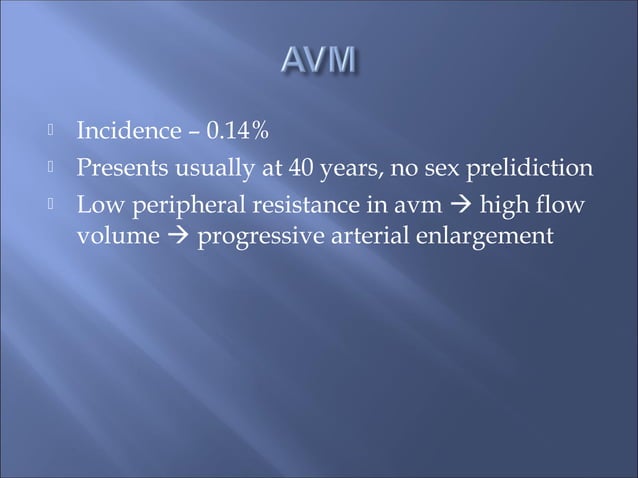 Cerebral avm-treatment-modalities.dr tomasz skaba | PPT