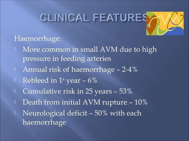 Cerebral avm-treatment-modalities.dr tomasz skaba | PPT