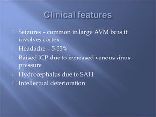 Cerebral avm-treatment-modalities.dr tomasz skaba | PPT