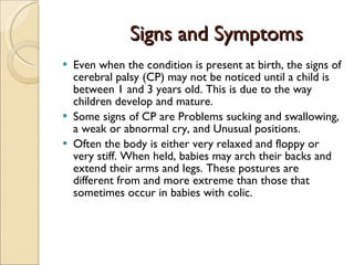 Cerebral Palsy | PPT | Physical Therapy | Wellness