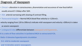 cerebral aneurysm.. neurosurgery , anaesthesia | PDF