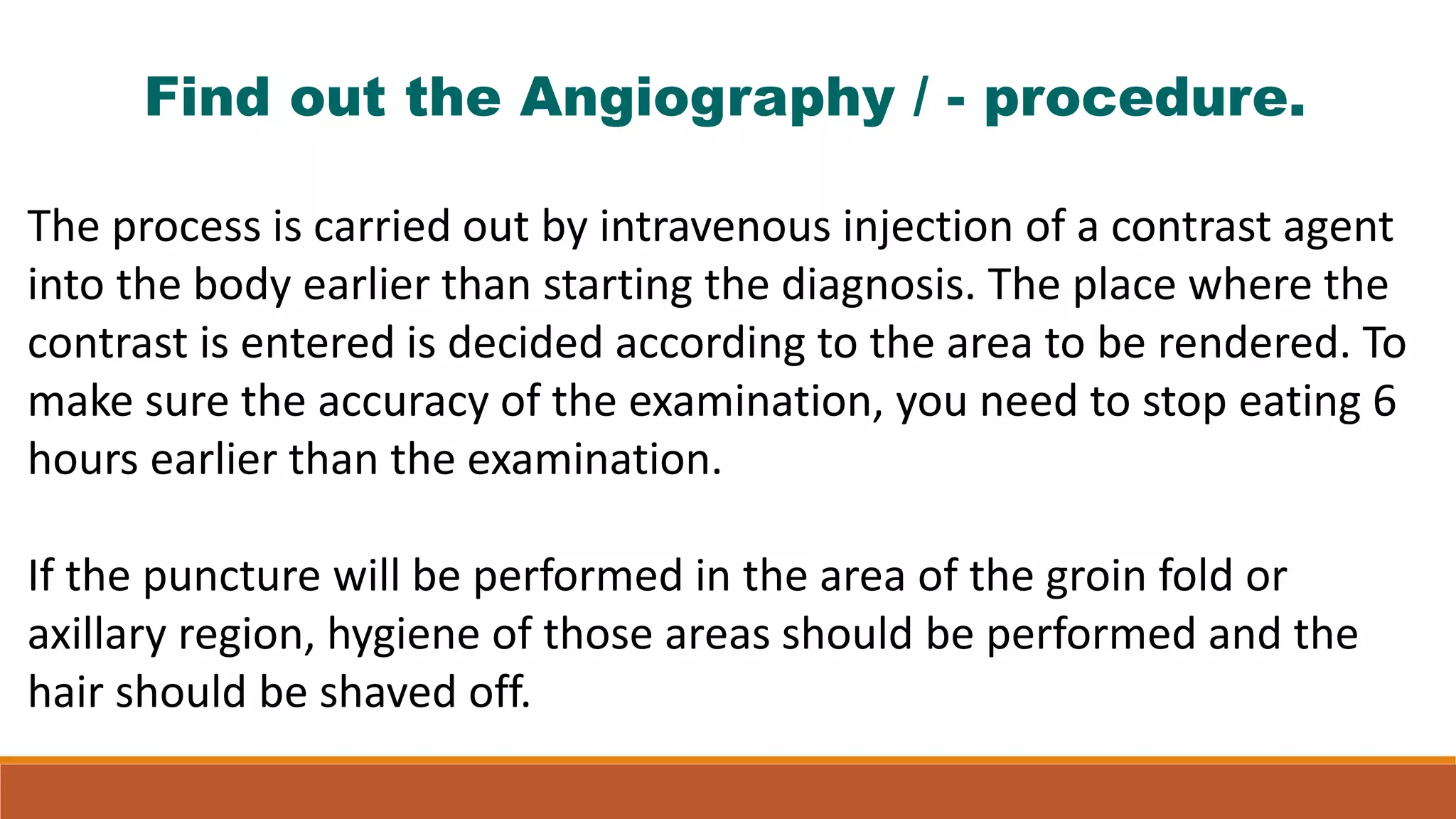 Cerebral angiography - medical information | PPTX