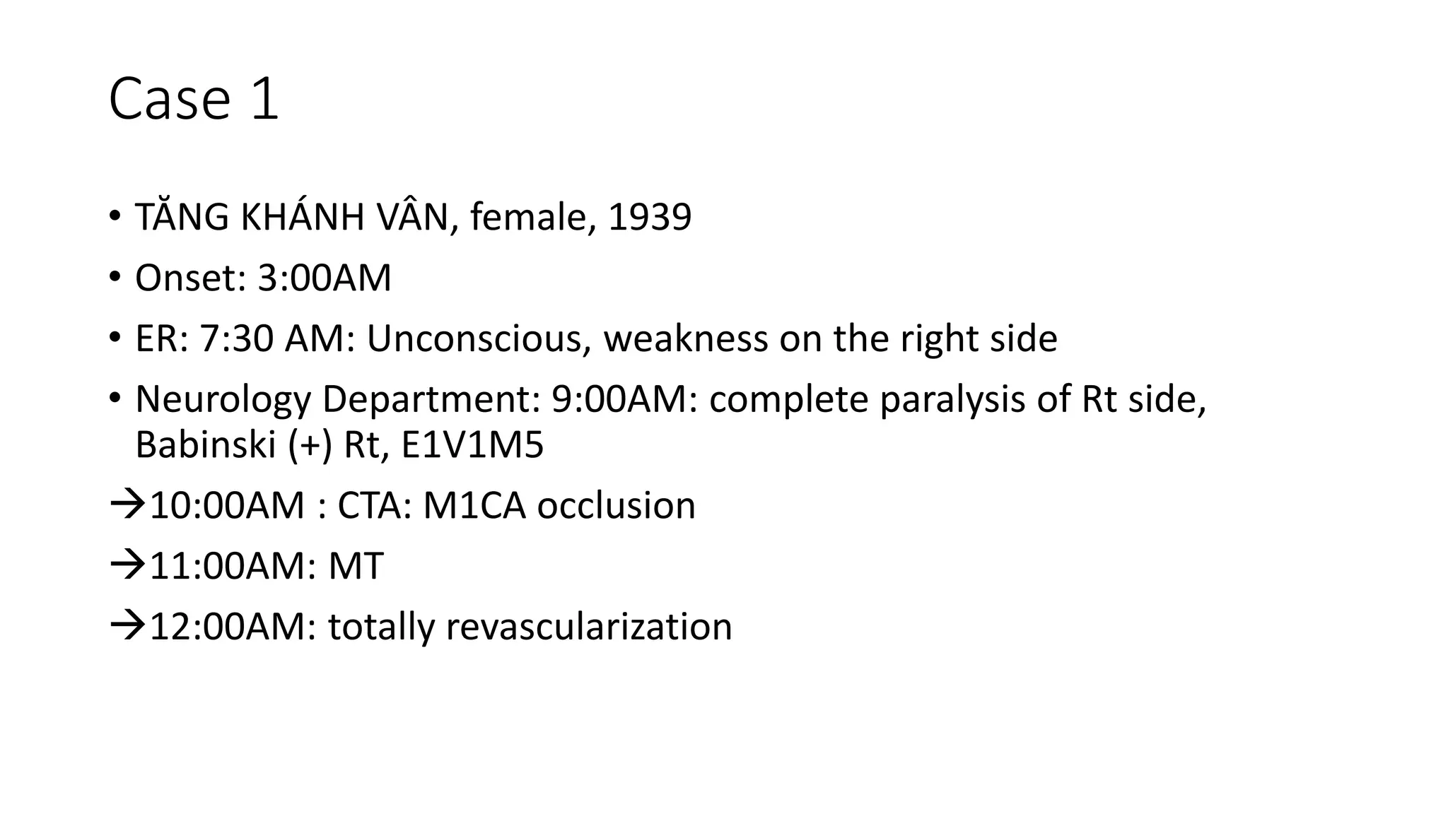 CEREBRAL ANGIOPLASTY IN ACUTE ISCHEMIC STROKE | PPTX