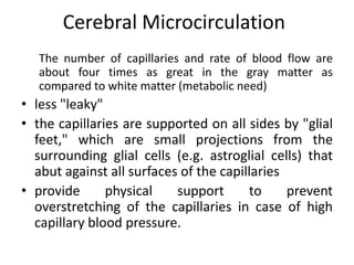 Cerebral blood flow | PPTX | Brain and Nervous System Disorders ...