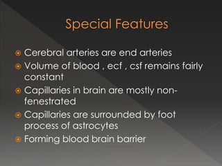 Cerebral circulation | PPTX