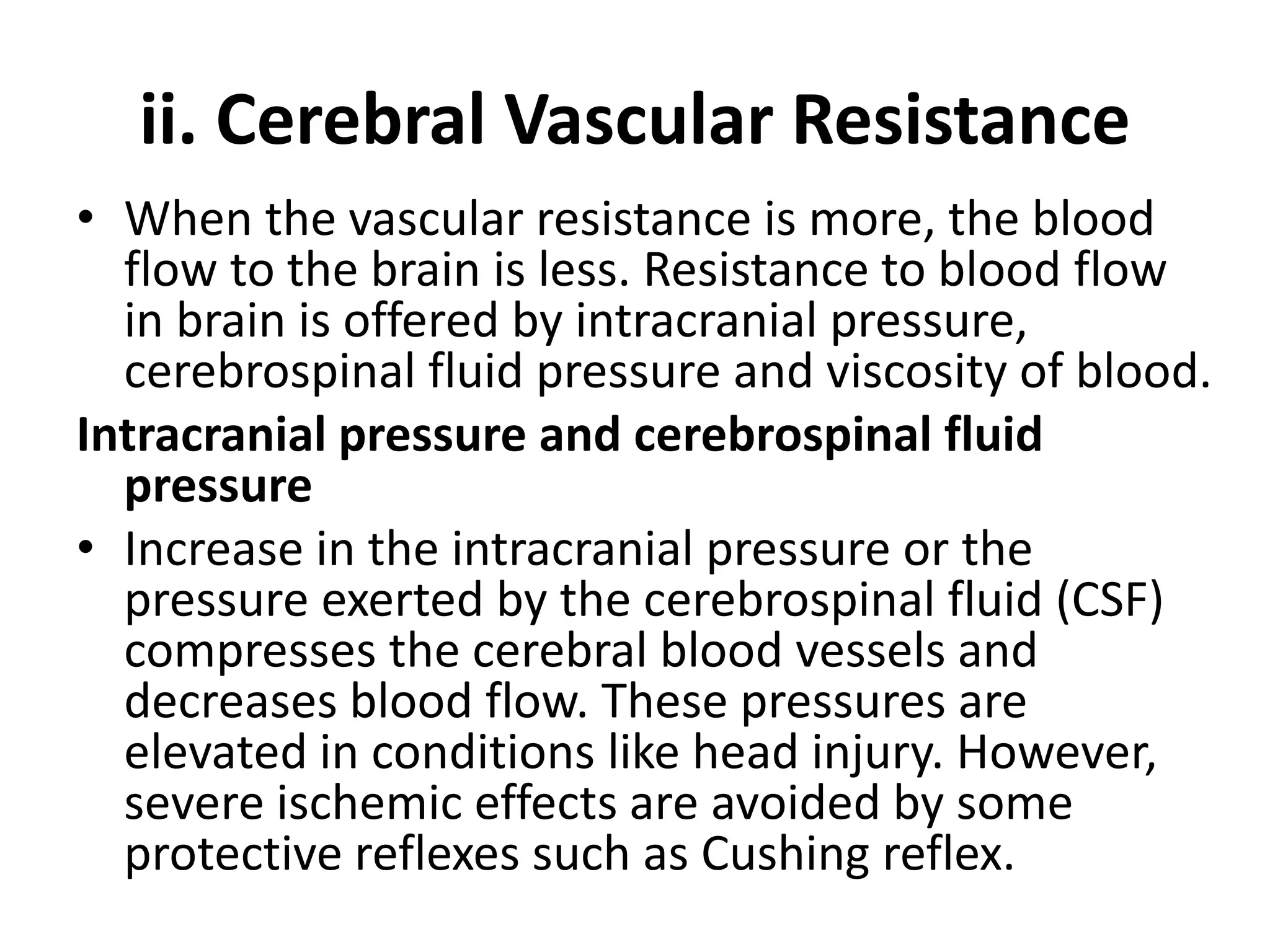 Cerebral circulation | PPTX