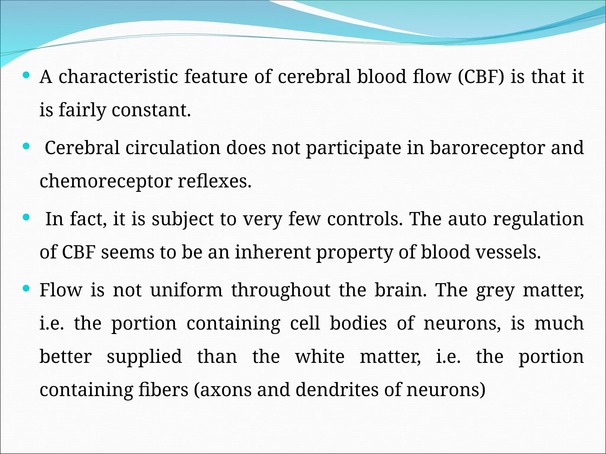 cerebral circulation : Blood Circulation of Brain.ppt