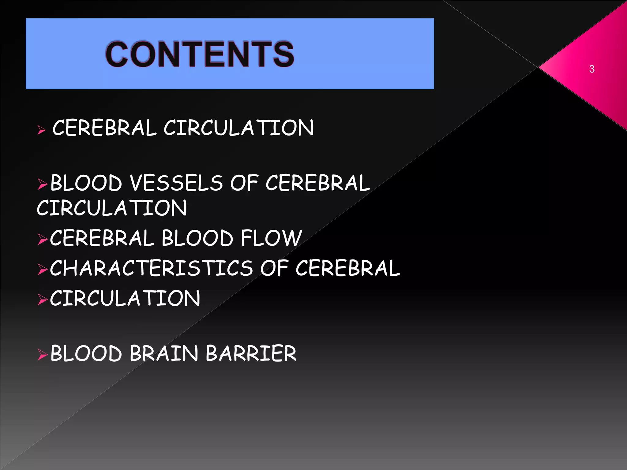 Cerebral circulation physiology by zainab iqbal | PPTX