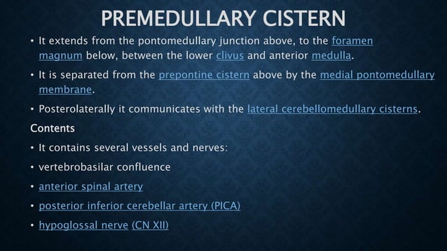 cerebral cisterns for radiology dnb .pptx