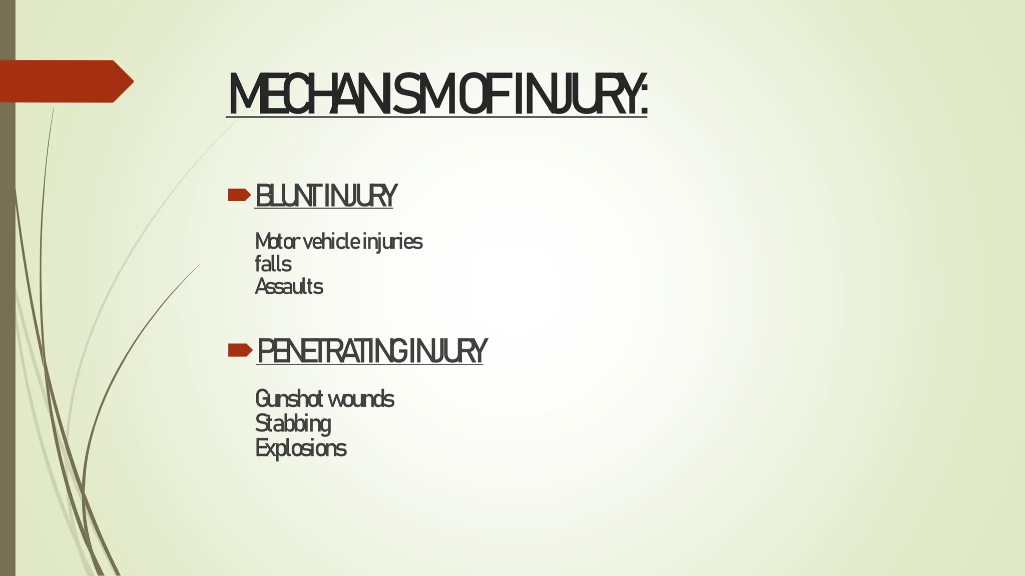 CEREBRAL CONTUSION Presentation Slide share | PPTX