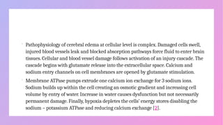 Cerebral Edema,etiology,pathophysiology.pptx
