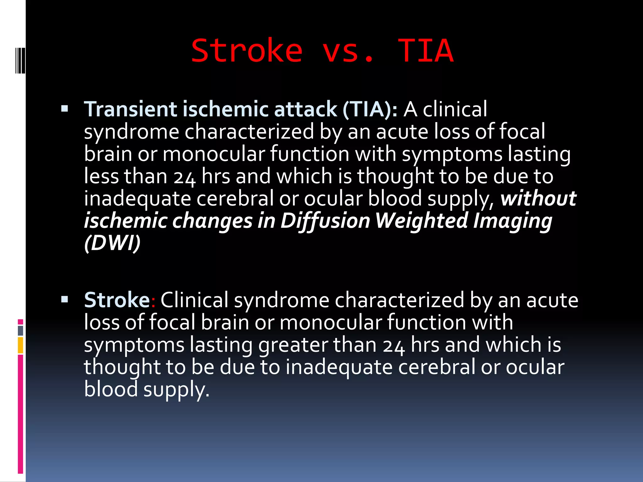STROKE LECTURE By Arlyn M. Valencia, M.D. Associate Professo University ...