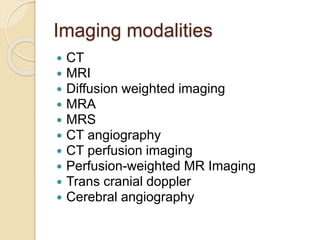 Cerebral Infarcts . pptx | PPTX