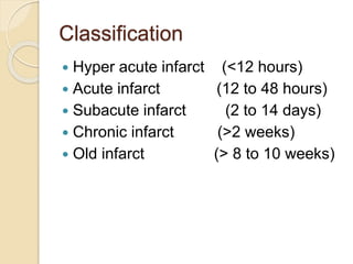 Cerebral Infarcts . pptx | PPTX