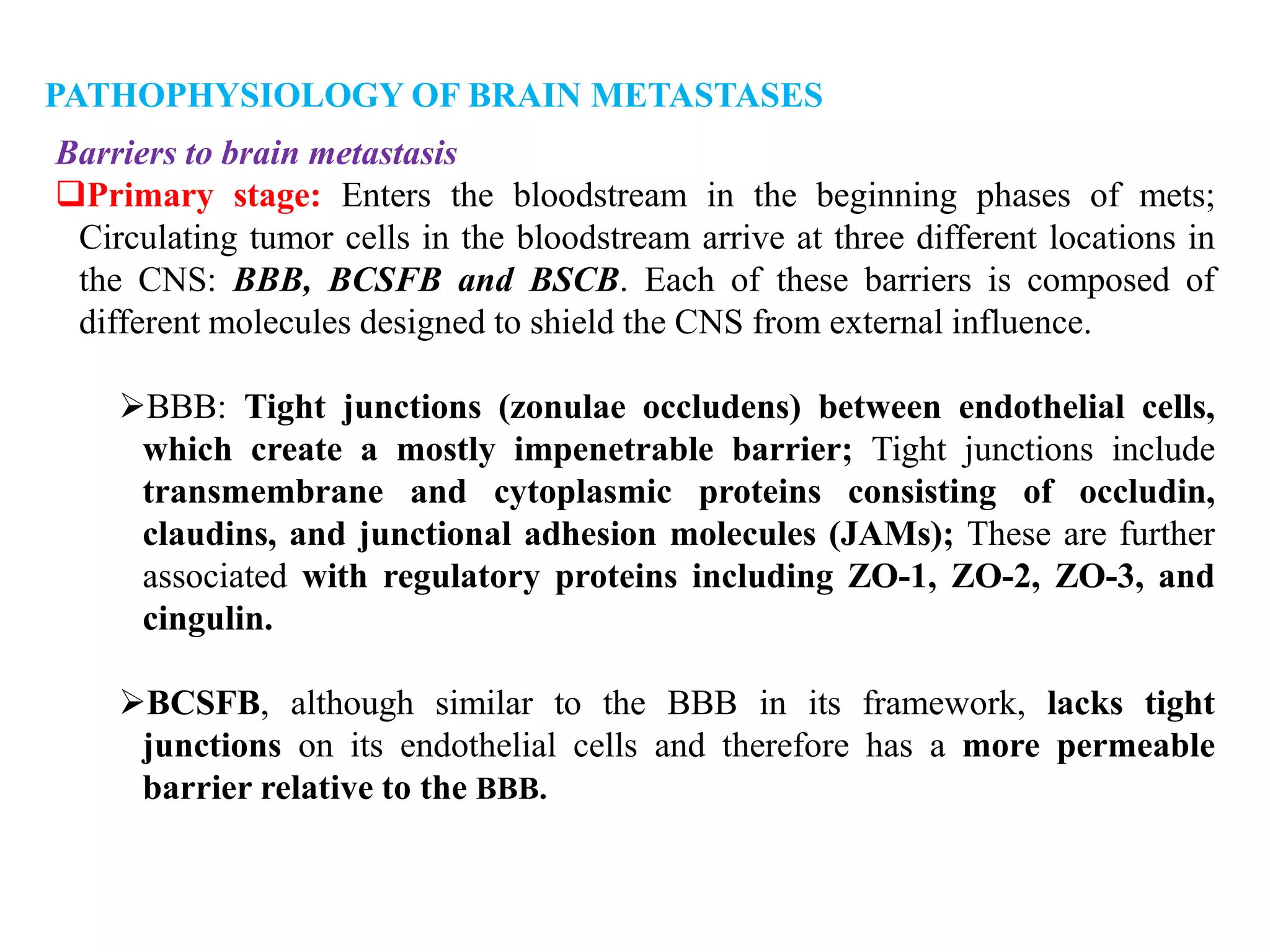 cerebral metastasis | PPT