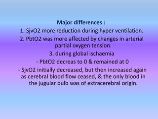 Cerebral monitoring | PPTX