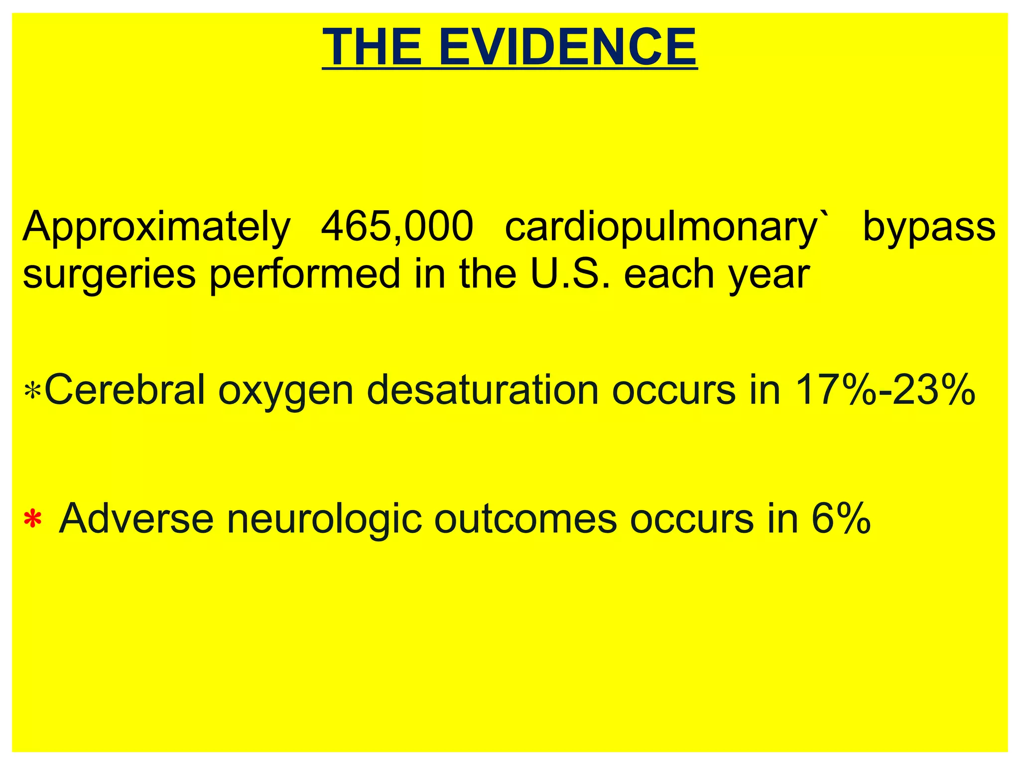Cerebral oximetry brain protection in cardiac surgery | PPT