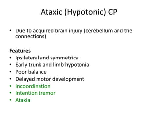 Cerebral palsy | PPTX