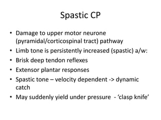 Cerebral palsy | PPTX