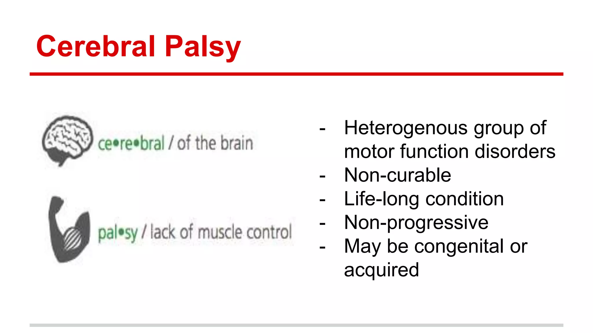 Cerebral Palsy | PPTX