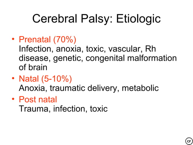 Cerebral palsy | PPT | Brain and Nervous System Disorders | Diseases ...