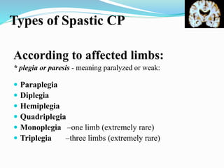 Cerebral palsy | PPTX