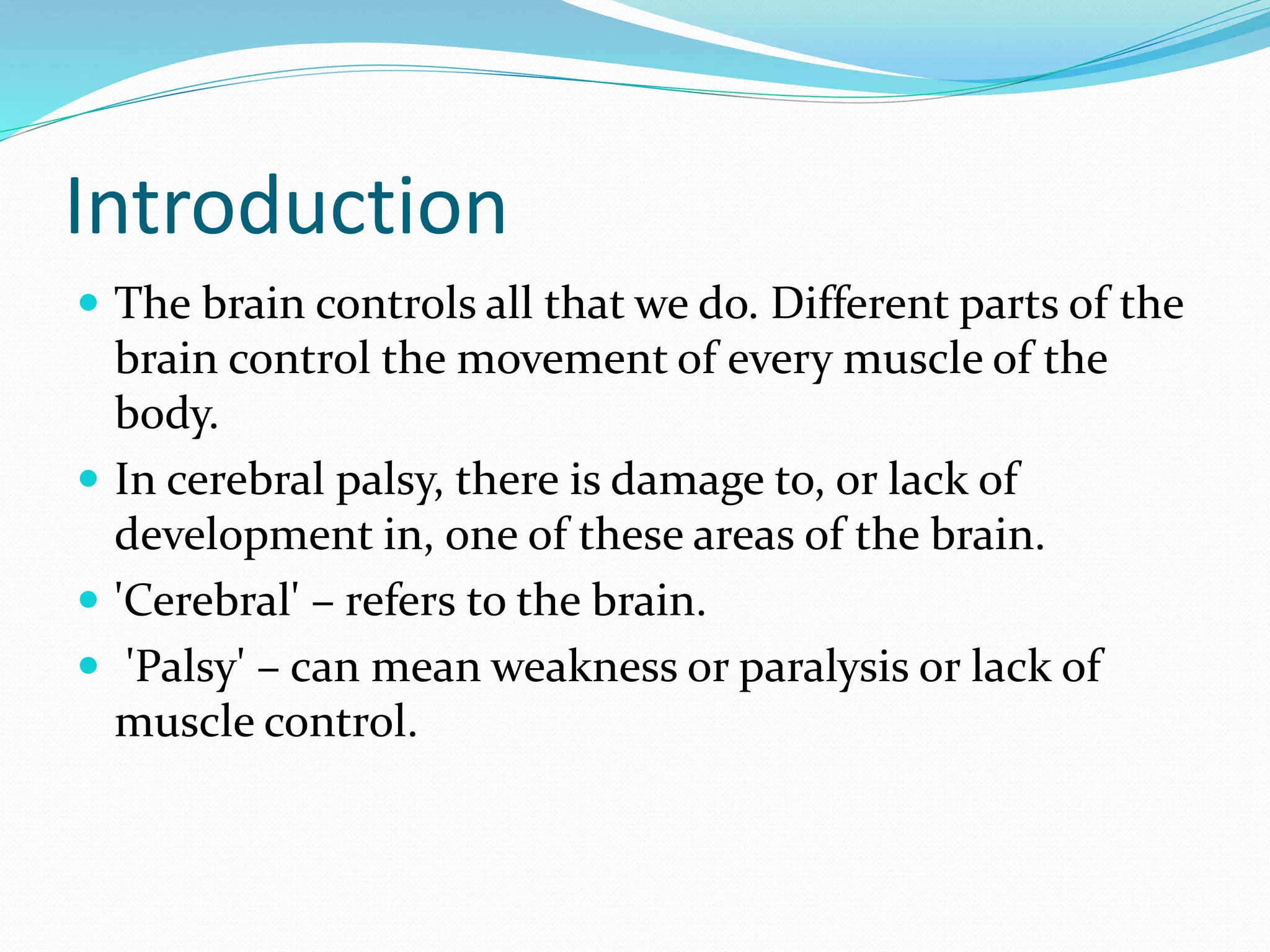 Cerebral palsy | PPT