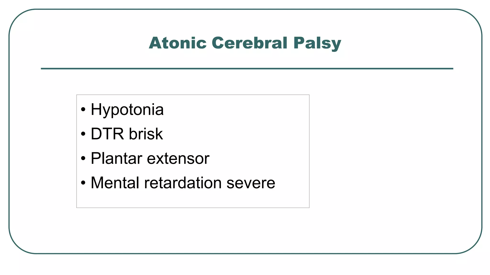 Cerebral Palsy | PPTX