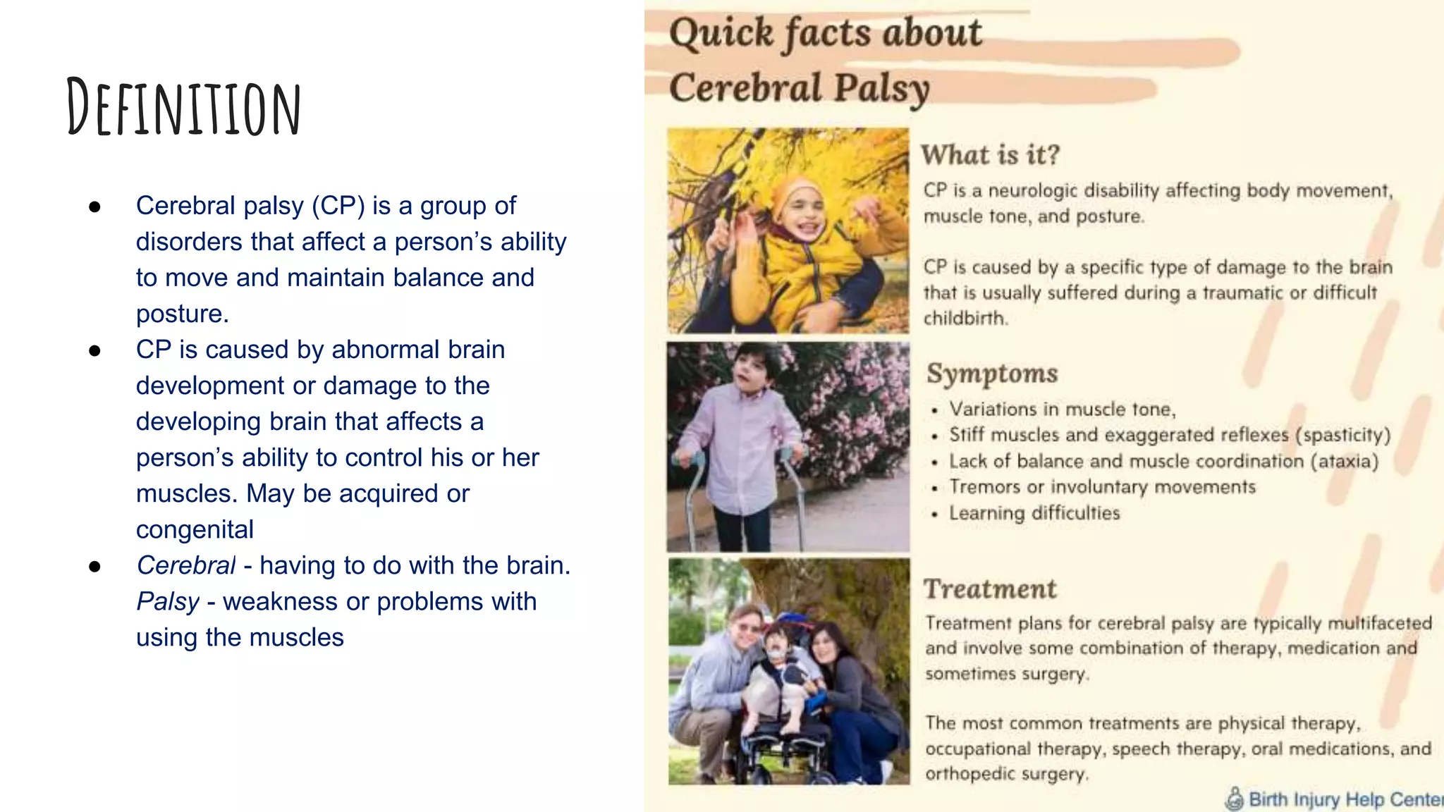 Cerebral palsy | PPTX