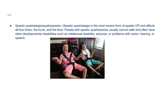 Cerebral palsy | PPTX