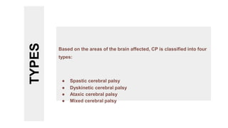 Cerebral palsy | PPTX