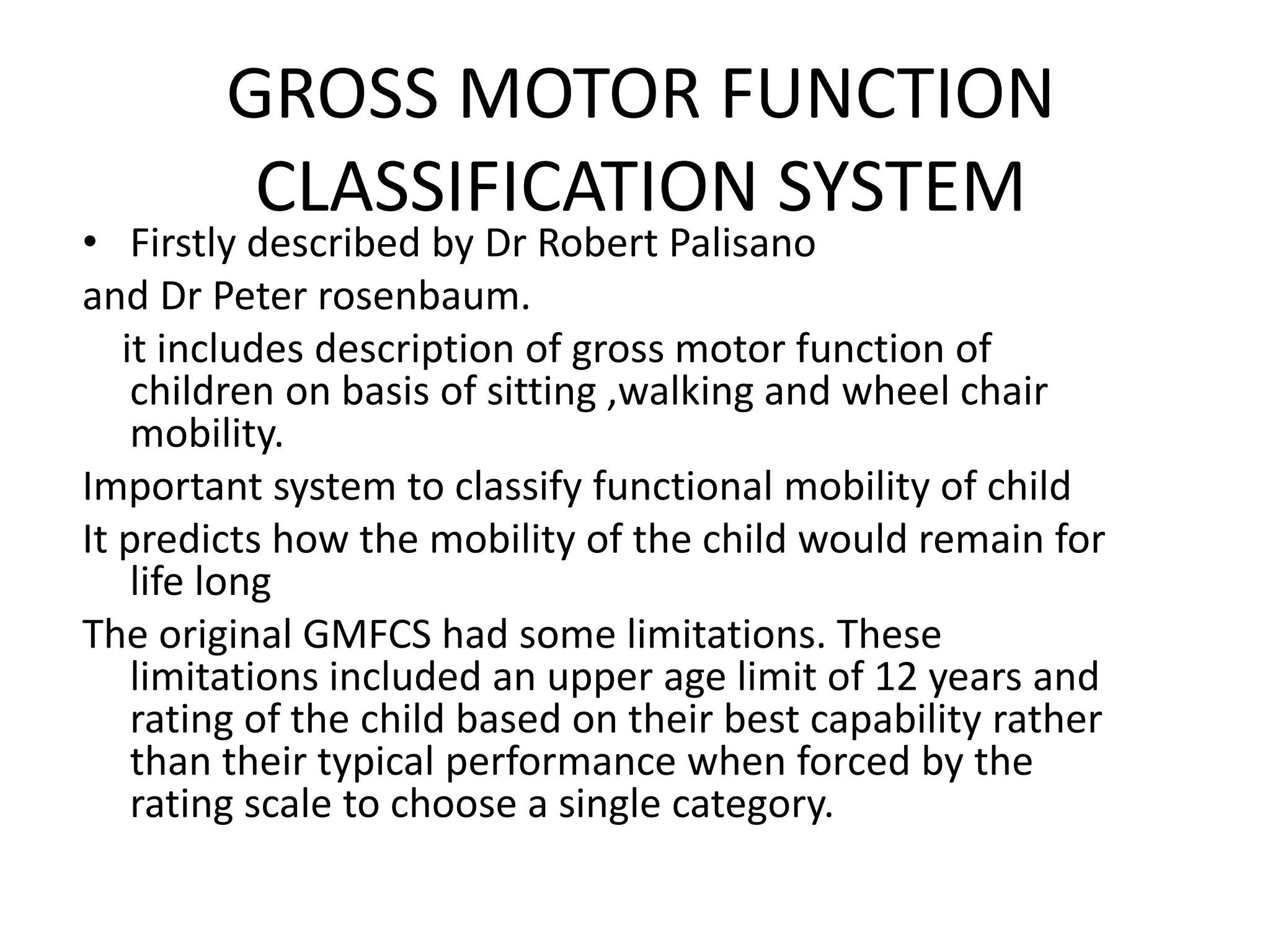 Cerebral palsy classifications | PPTX