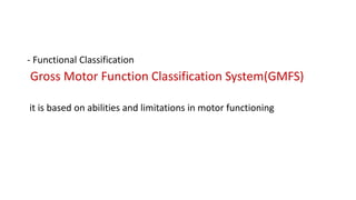 Cerebral palsy | PPTX