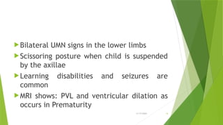 CEREBRAL PALSY for mbbs student 500l classs | PPT