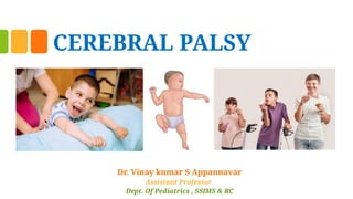 CEREBRAL PALSY - classification, types and Management | PPTX