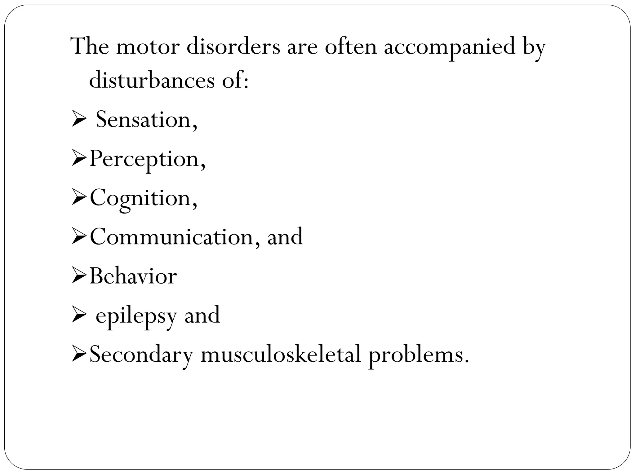Cerebral palsy PPT Pediatric | PDF