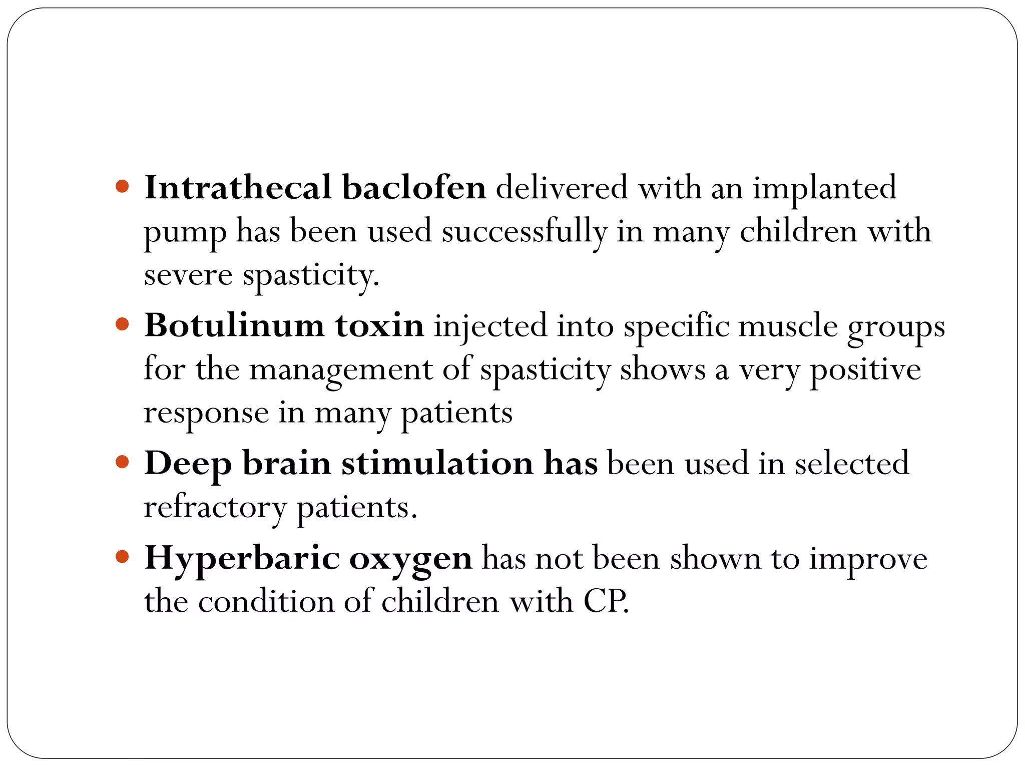 Cerebral palsy PPT Pediatric | PDF