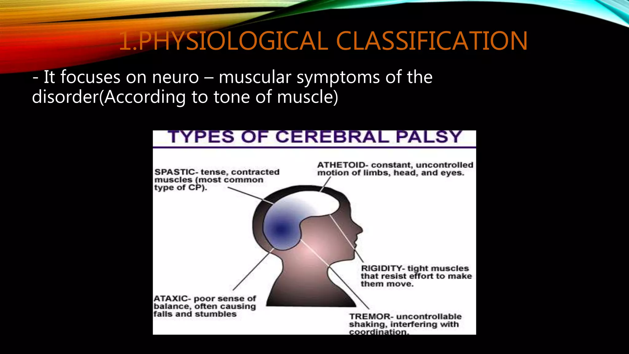 Cerebral palsy and its types | PPTX