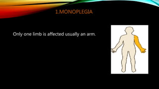Cerebral palsy and its types | PPTX