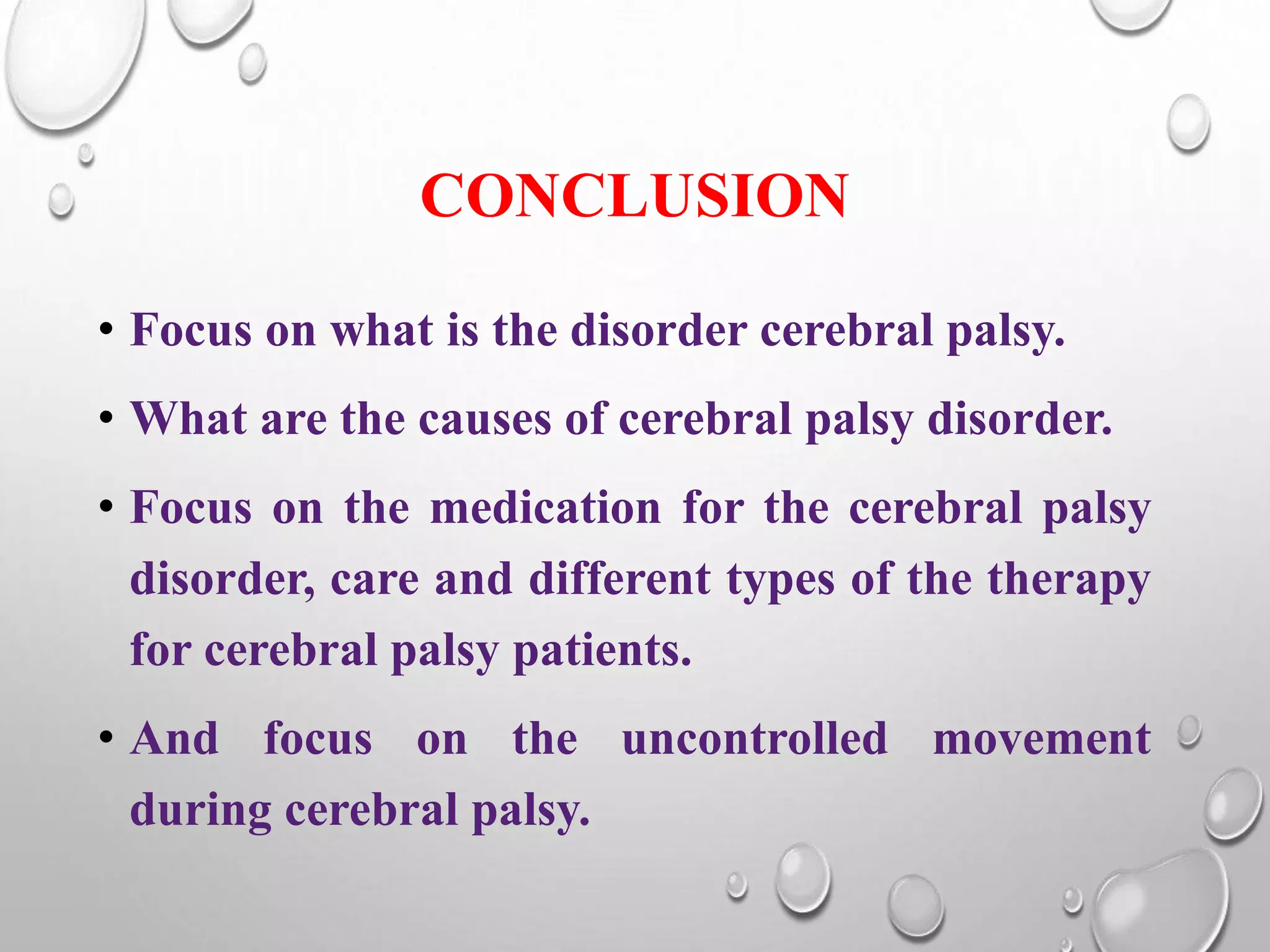 Cerebral palsy by shivam | PPTX