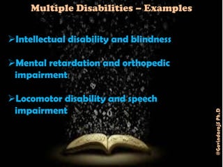 Creating an Inclusive School - Cerebral Palsy, Multiple disabilities | PDF