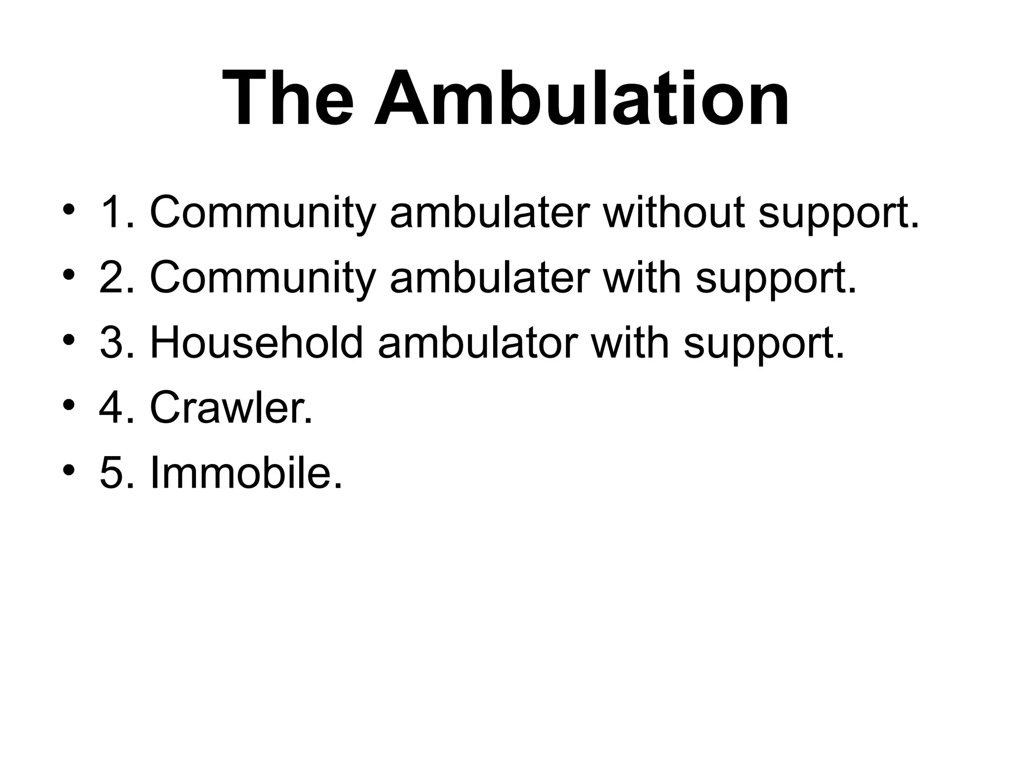 Cerebral palsy - PG lecture for Orthopaedic Assessment and Management ...