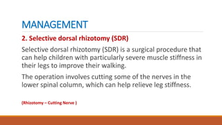 Cerebral palsy ppt | PPTX