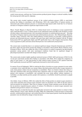 Cerebral perfusion pressure among acute traumatic brain injury patients ...