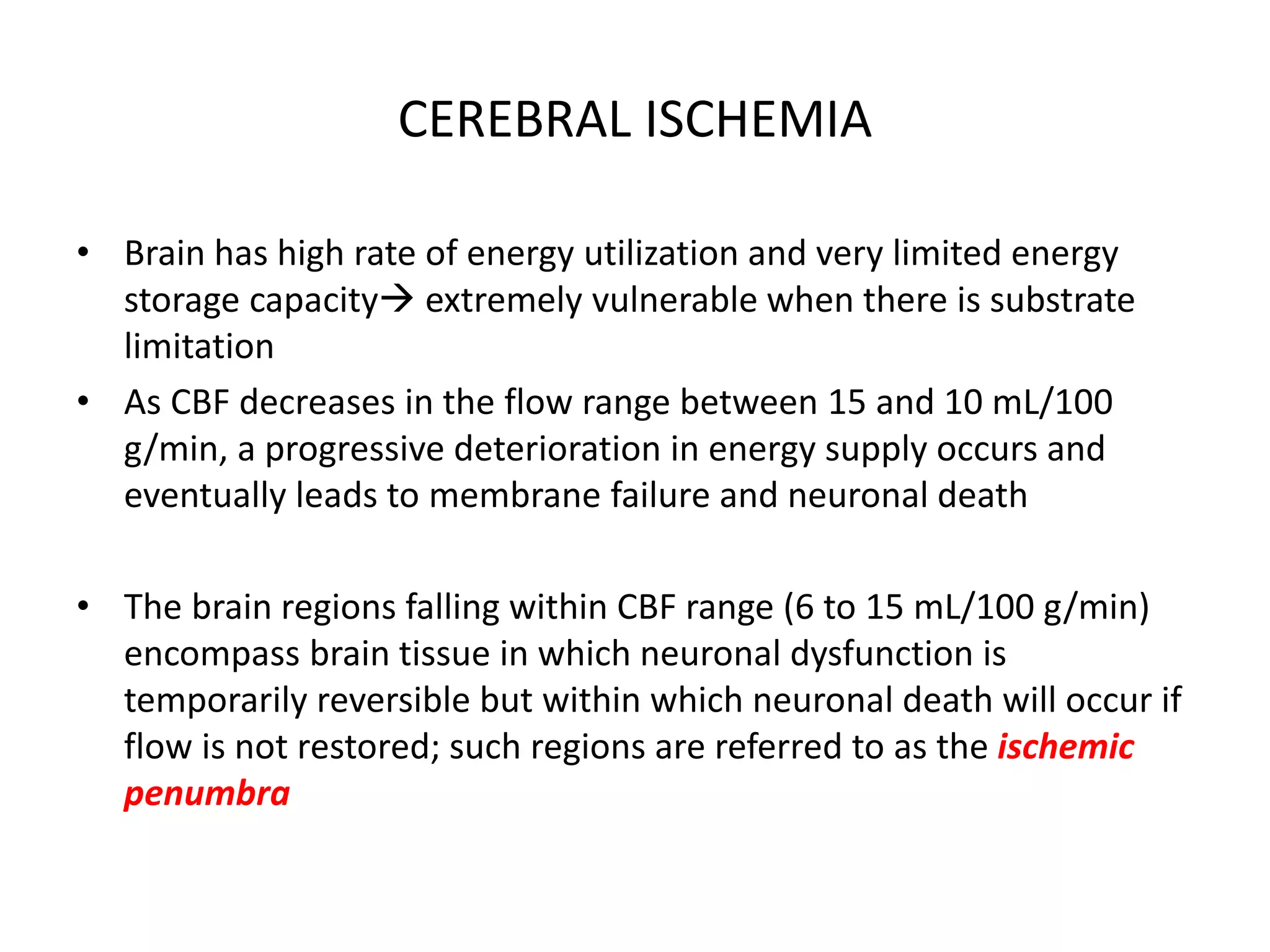 Cerebral physiology and effects of anaesthetic agents | PPTX