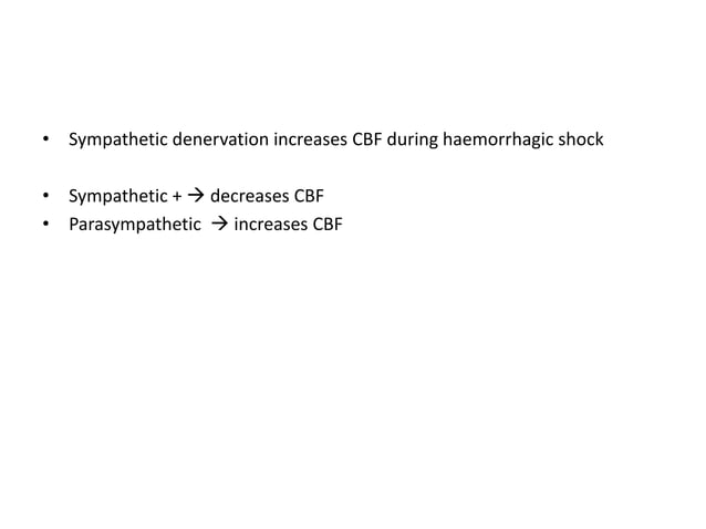 Cerebral physiology and effects of anaesthetic agents | PPT | Free Download